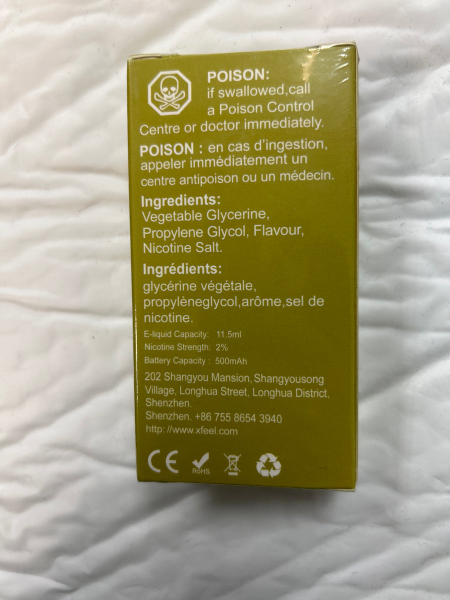 Mango Pineapple XFEEL 4000 20mg – vapewholesaler.ca