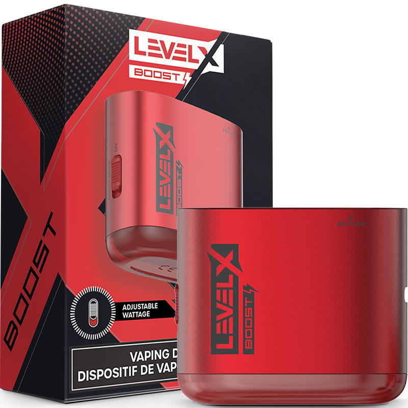 Levelx Boost Device kit 850 Battery[Scarlet Red] – vapewholesaler.ca